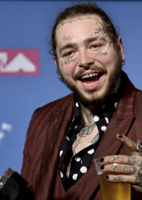 El nuevo look de Post Malone que todos comentan en Instagram
