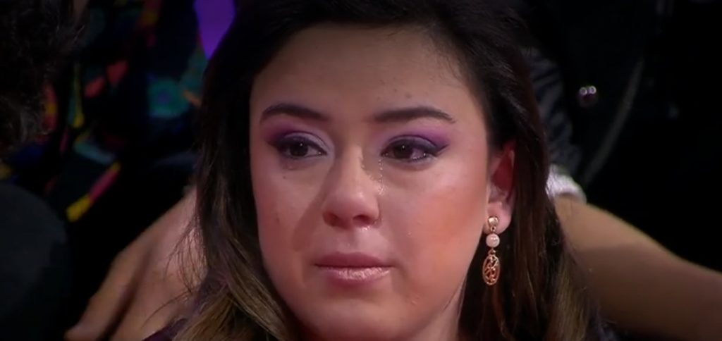 Christell Rodríguez rompió en llanto en el "Gran Rojo" al hablar ...