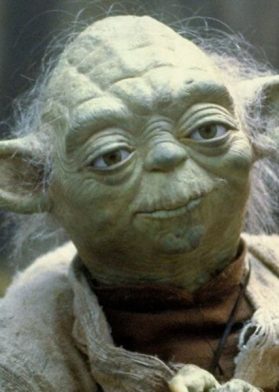 La perturbadora imagen de Yoda con piel humana que te provocará