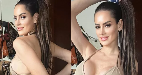 "Qué ordinaria estás": Hacen pebre a Adriana Barrientos en bikinazo de alto impacto ...