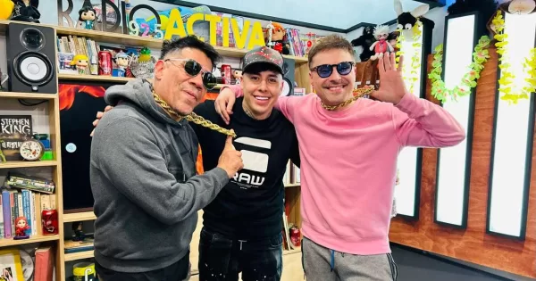 "Era otro": Bayron Fire llegó a RadioActiva y se refirió al cambio que ...