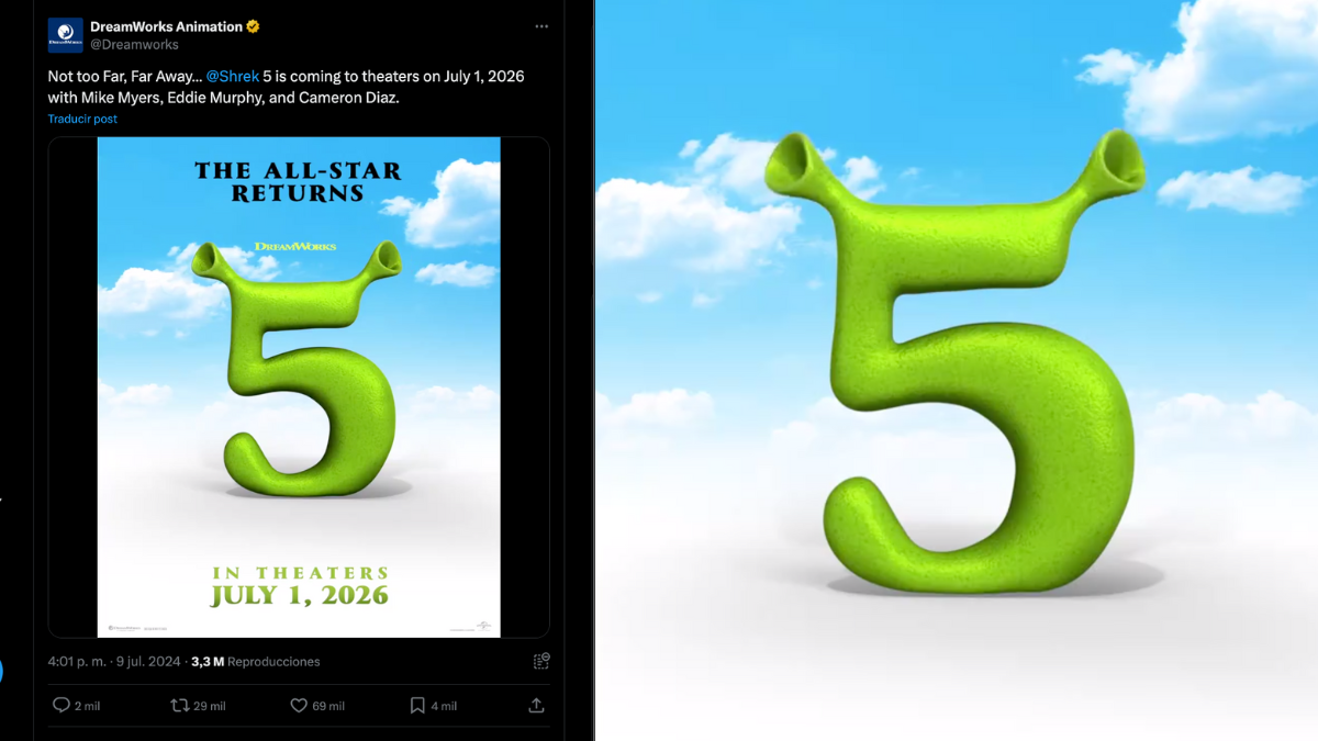 ¡Confirmado! 'Shrek 5' ya tiene fecha de estreno: cuándo se podrá ver y ...