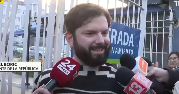 Gabriel Boric habla por primera vez públicamente del nacimiento de su hija, Violeta: "Quiero ser ...