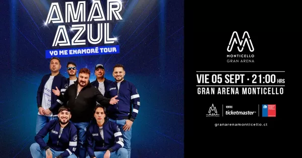 Amar Azul celebrará el Mes de la Patria con show imperdible en Gran ...