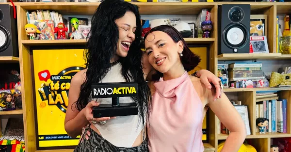 Soulfia y Poli llegaron a RadioActiva a presentar su nueva canción "Sin ...